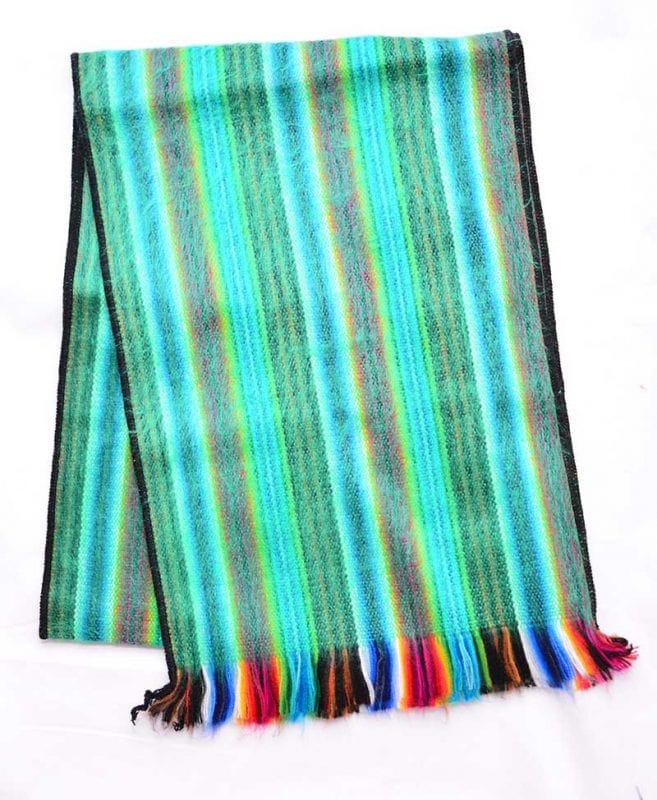 Alpaca Scarf from Ecuador - Medium format - Boutique art Inca